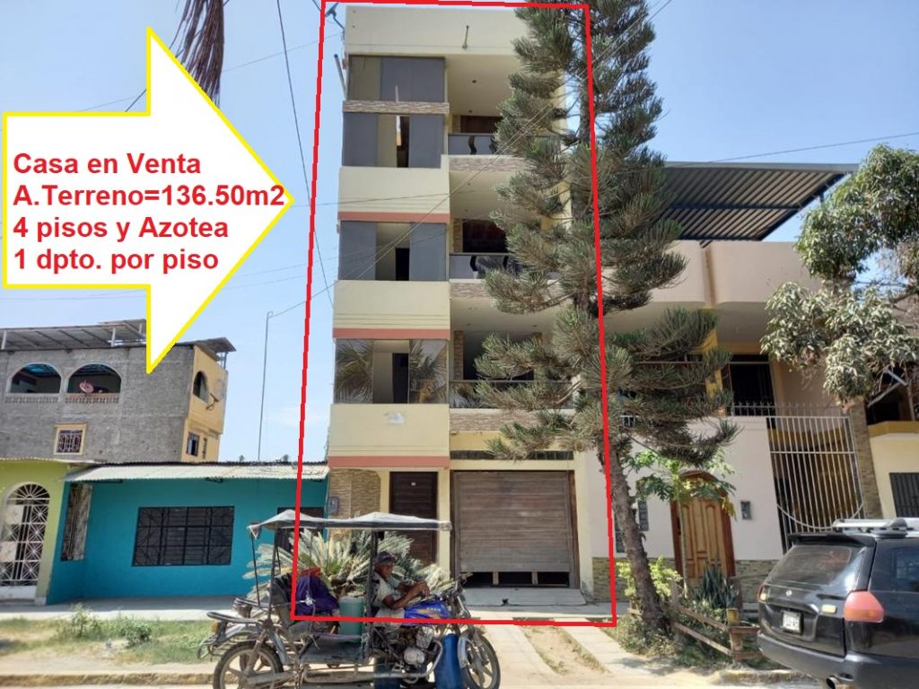 Venta de Edificio de Apartamentos en Calle Miguel Grau, Zarumilla ...